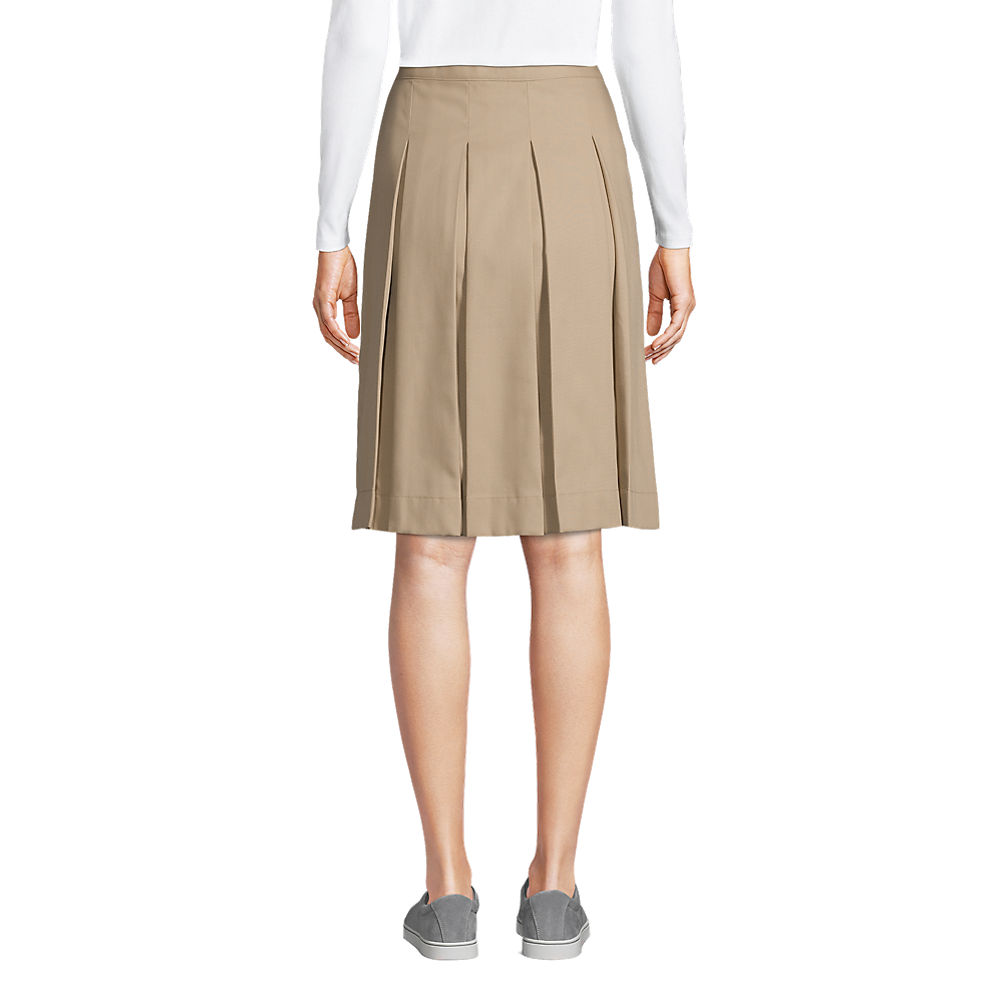 Khaki pleated skirt knee length 2025 Khaki pleated skirt knee length 2025