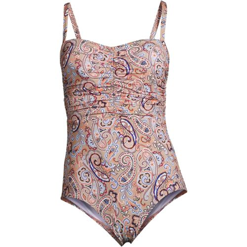 X Back Plus Size Swimwear Lands End