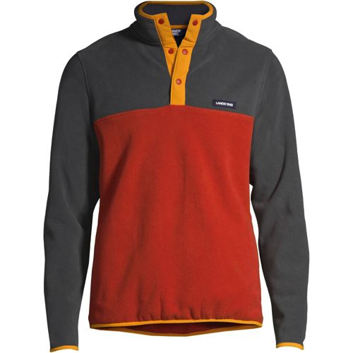 Men's Tall Midweight Fleece Top | Lands' End