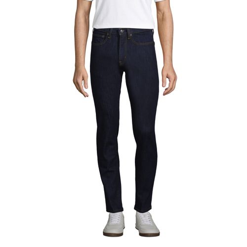 Men Straight Fit Jeans | Lands' End