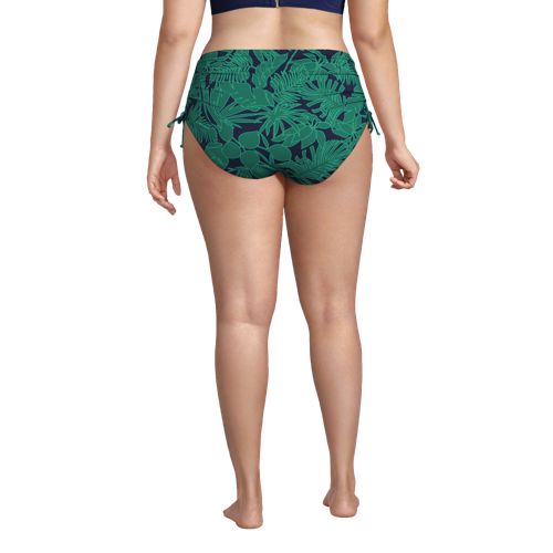 High Leg Plus Size Swimsuit Lands End