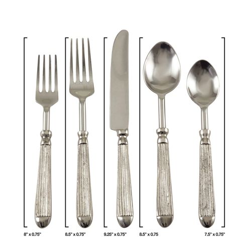 Stainless Steel Flatware Set | Lands' End