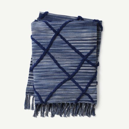 Cotton Knit Throw | Lands' End