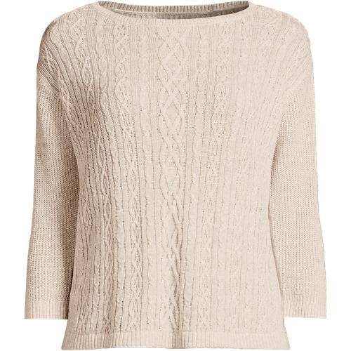 Women's Linen/Cotton Boatneck Jumper | Lands' End