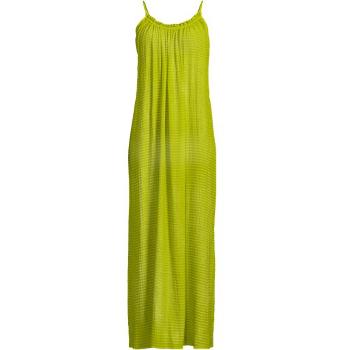 Maxi Robe De Plage Ultralégère Texturée Femme Stature Standard Lands